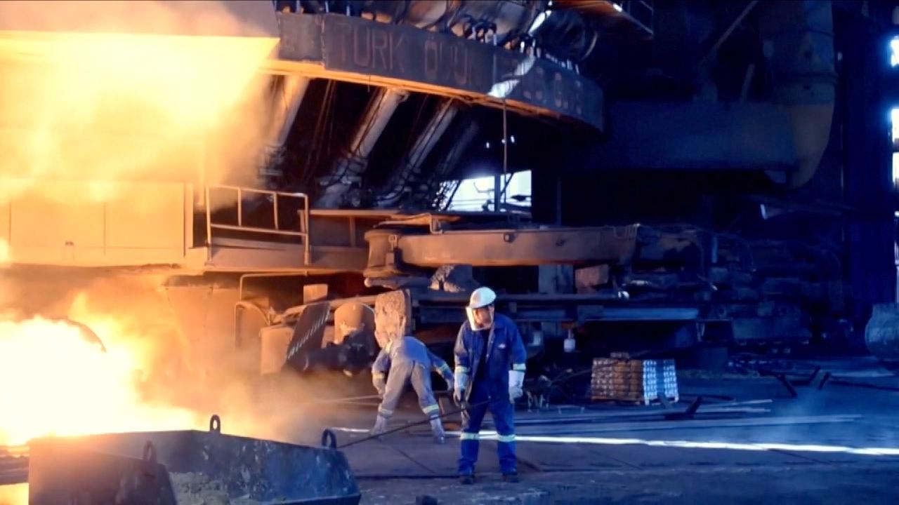 Turkish steel industry hit by Ukraine crisis, trade barriers - CGTN