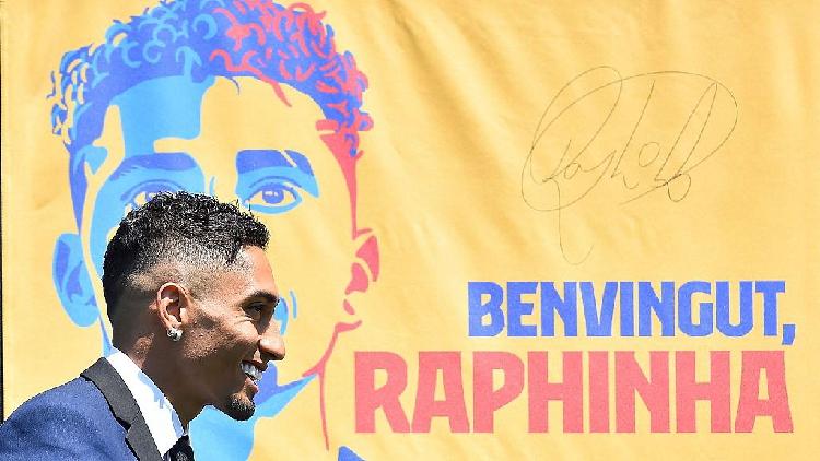 FC Barcelona presents new signing, attacking midfielder Raphinha - CGTN