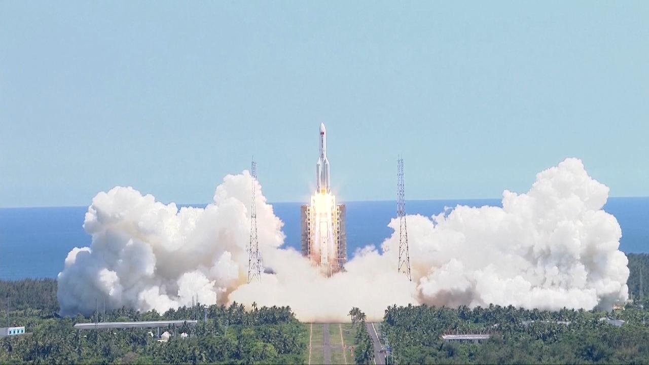 Space Log: China's Wentian lab module launch review in 60 seconds - CGTN