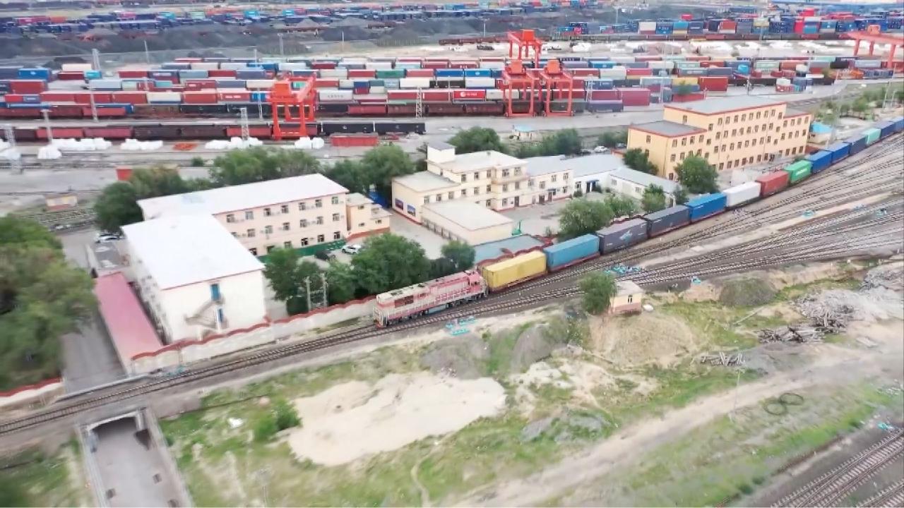China-Mongolia border port handles 10,000 China-Europe train runs - CGTN