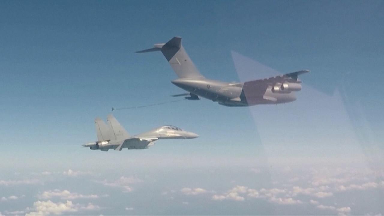 China's aerial tanker boosts warplane's long-range capabilities - CGTN