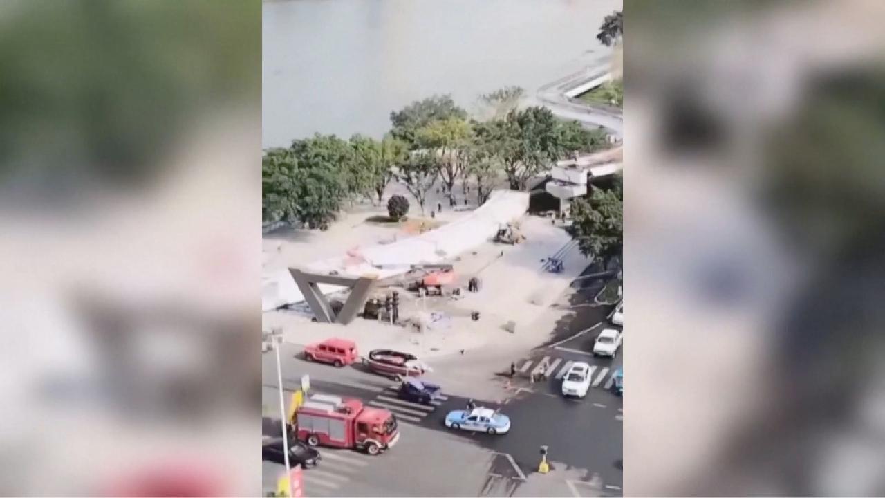 1 dead, 1 trapped after bridge collapses in SW China - CGTN