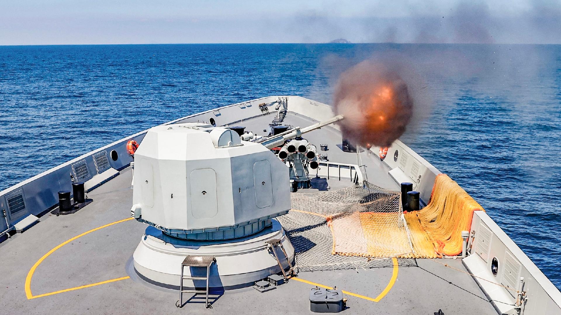 Sea Cup's first day targets air defense, counterterrorism - CGTN