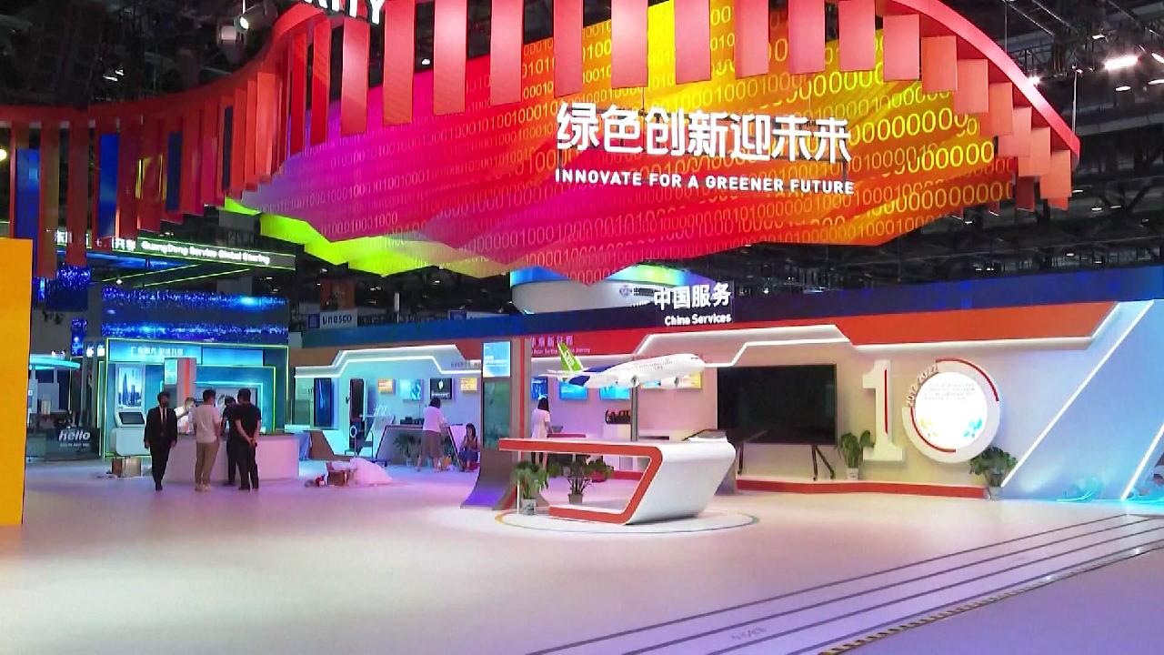 Tour of 2022 China International Fair for Trade in Services - CGTN