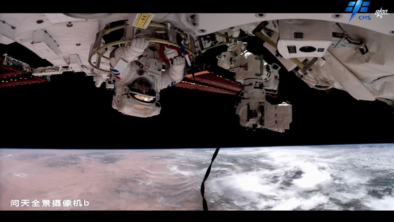 Space Log: Marveling at astonishing space views with taikonauts - CGTN