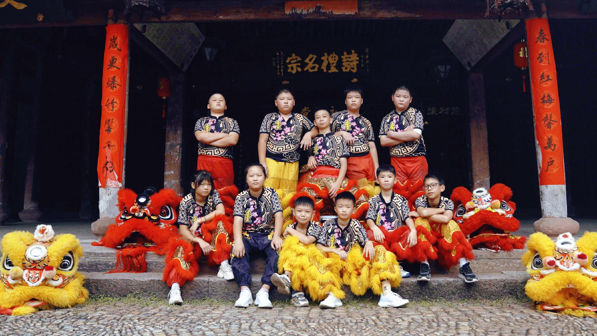 Lion dance revived by Qiantong youngster - CGTN
