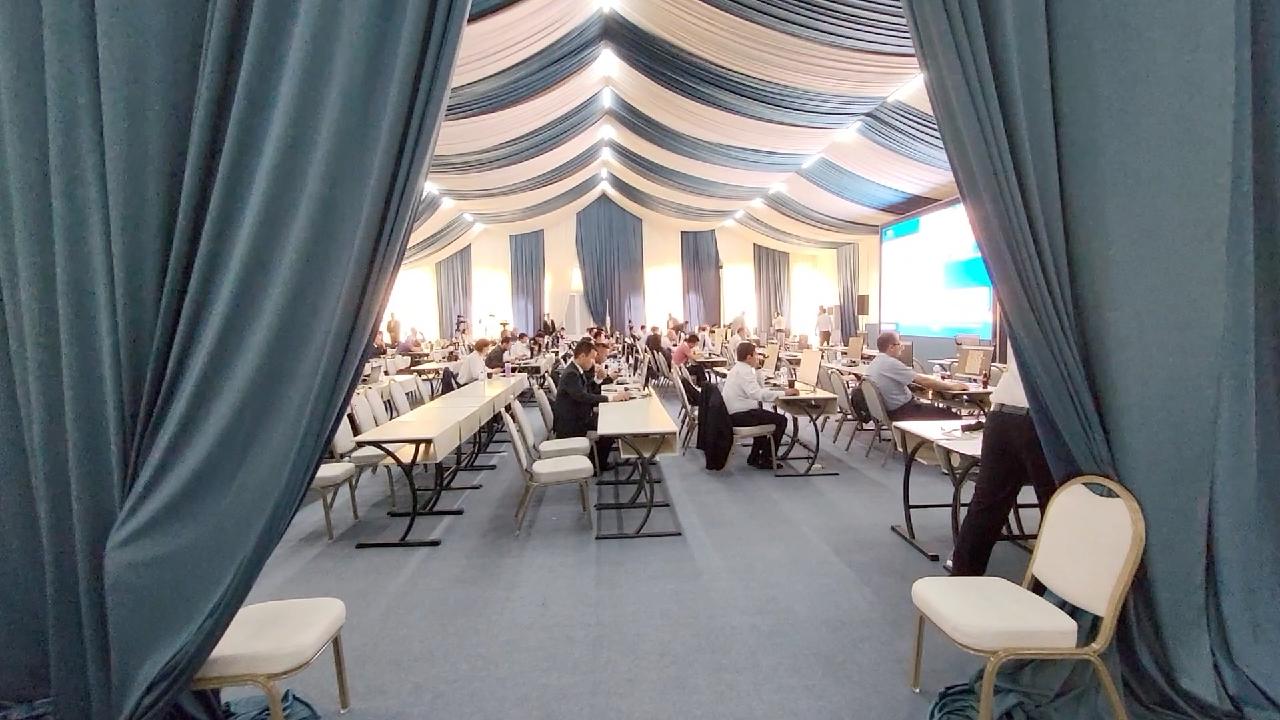 Vlog: A look inside one of the 2022 SCO summit media centers - CGTN