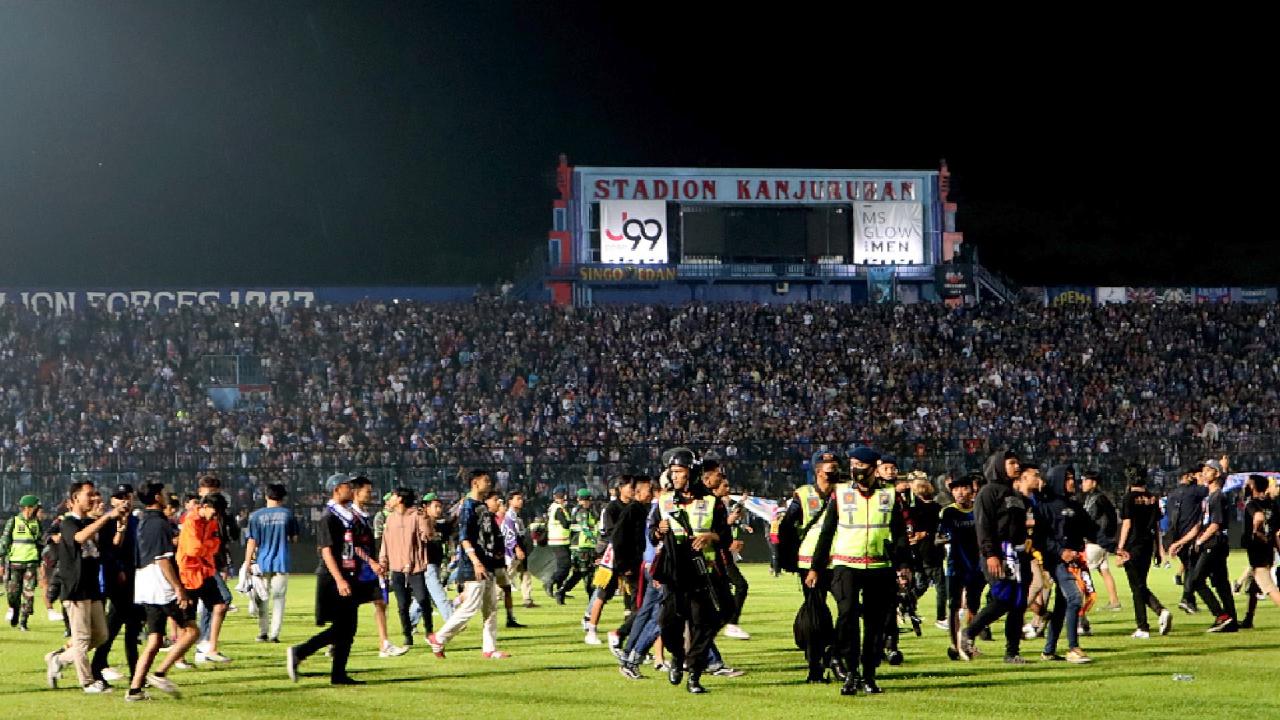 Death toll from Indonesian football stampede revised down to 125 - CGTN