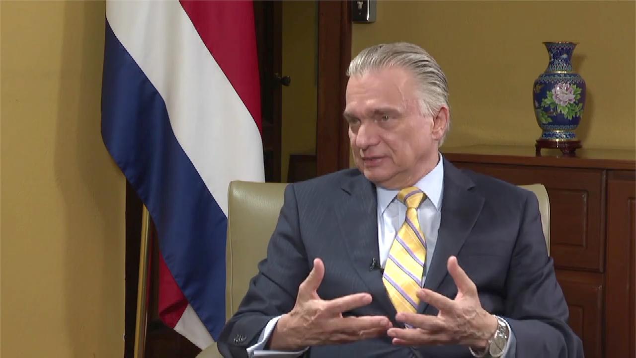 Costa Rican FM wishes success for 20th National Congress of CPC - CGTN