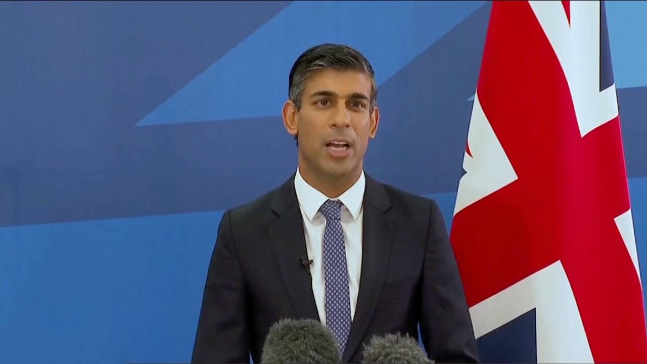 Rishi Sunak appointed as new British prime minister - CGTN