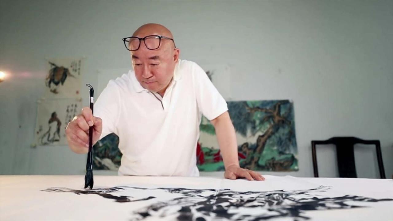 Landscape painter Fan Yang documents nation's changes - CGTN
