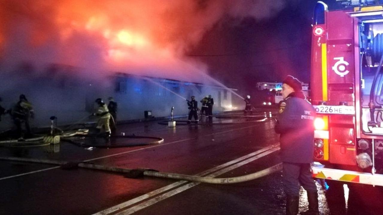13 killed, 250 evacuated in cafe fire in western Russia - CGTN