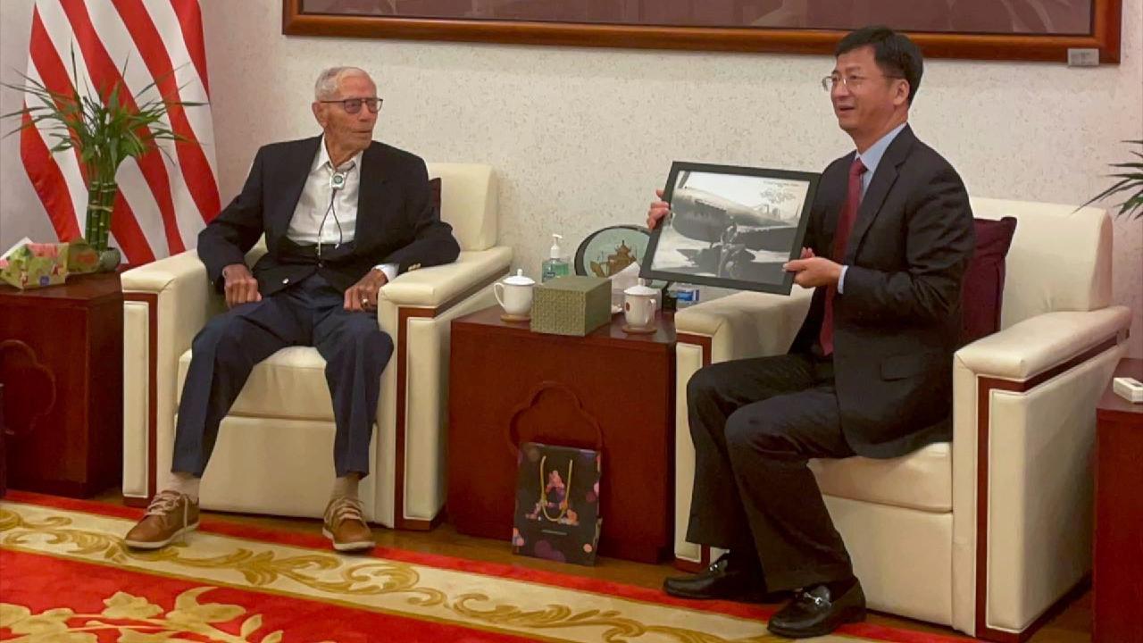 Legendary Flying Tigers veteran Harry Moyer celebrates 102nd birthday ...