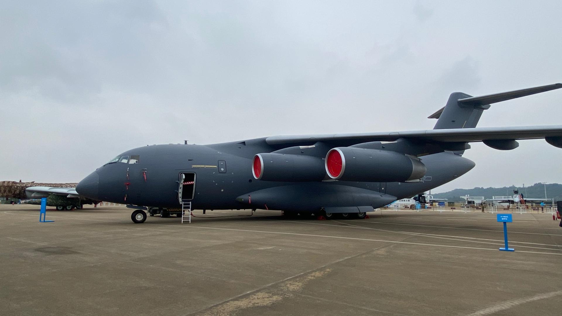 A look at China's Y-20A military transport aircraft - CGTN
