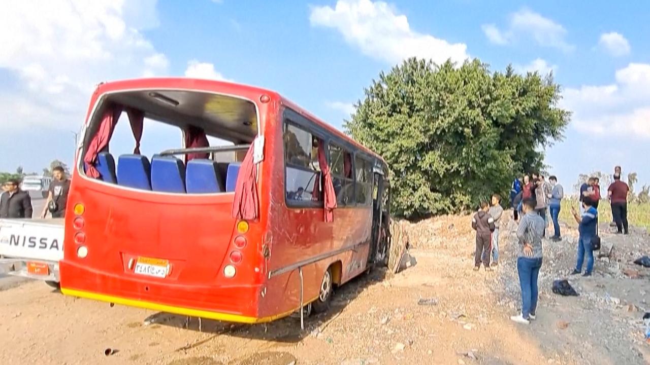 At least 20 killed in road accident in Egypt - CGTN