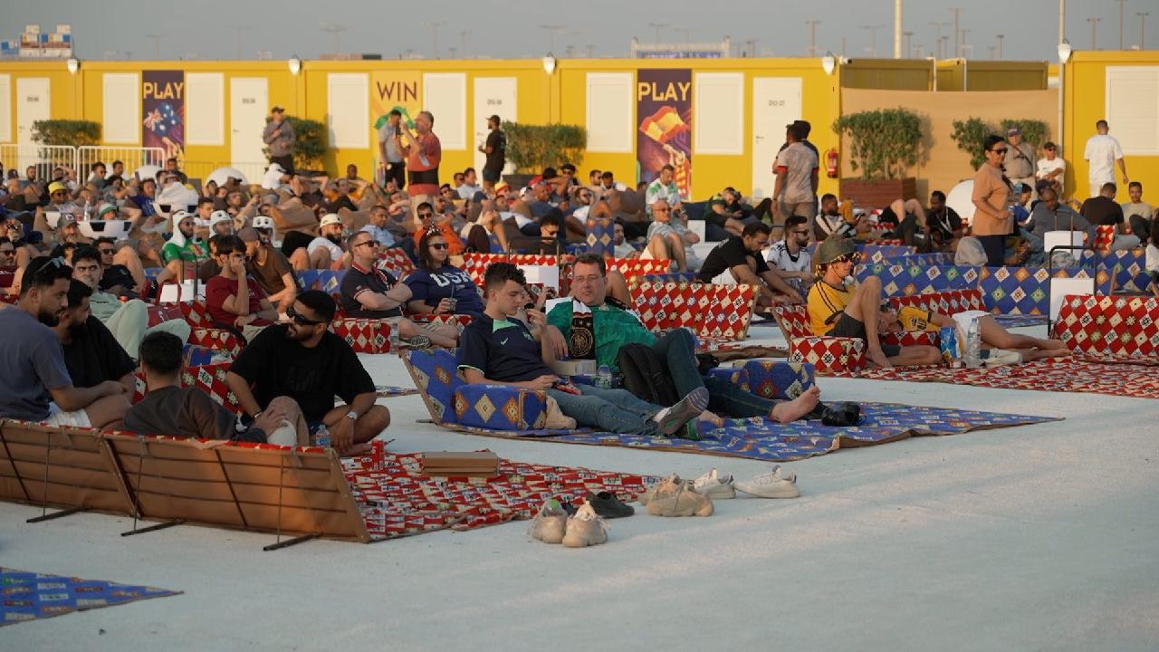2022 World Cup: Fan village in the desert aims for long-term use - CGTN