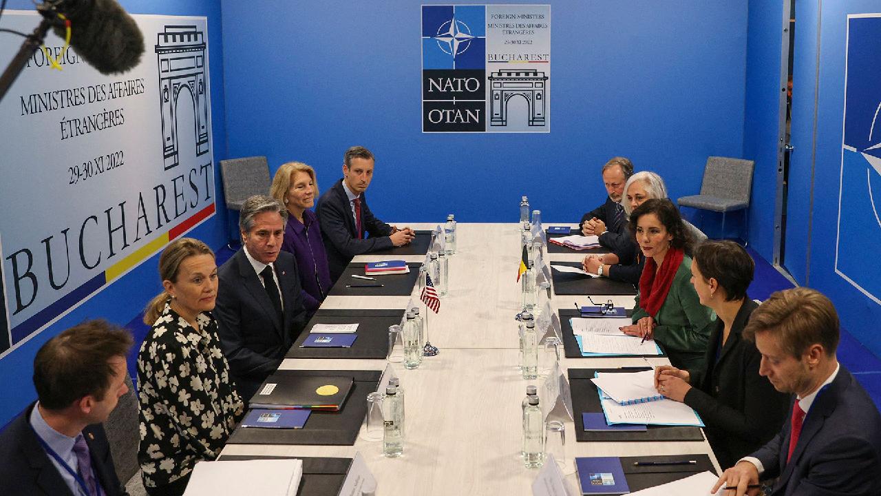 NATO pledged more humanitarian and military aid to Ukraine - CGTN