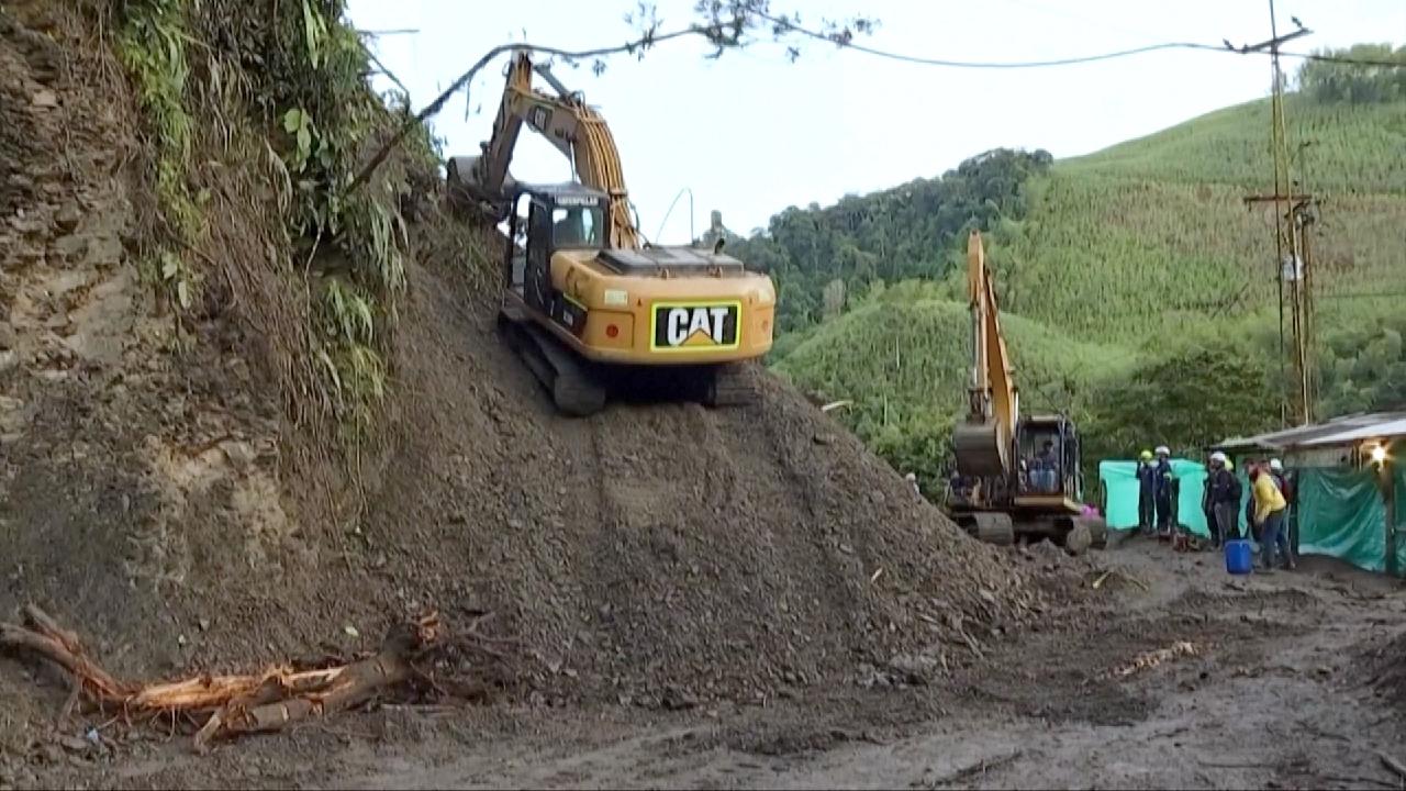 Death toll from landslide in Colombia rises to 34 - CGTN
