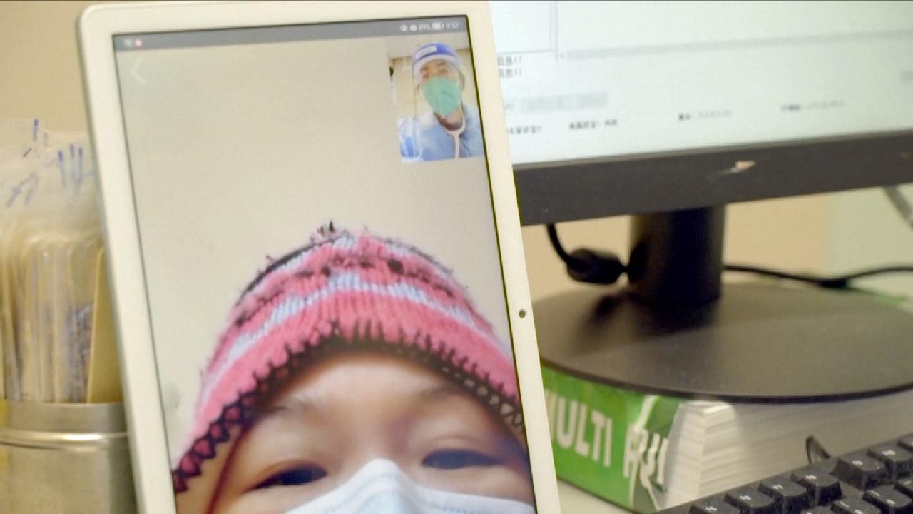 Hospitals expand online services to cope with spiking COVID-19 cases - CGTN