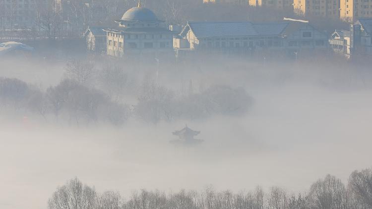 Fog and haze weathers appear in parts of China - CGTN