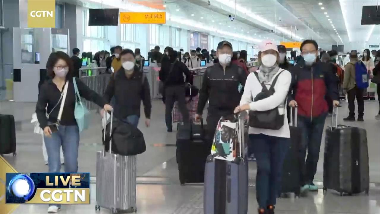 Highlights: China's border controls ease on Sunday - CGTN