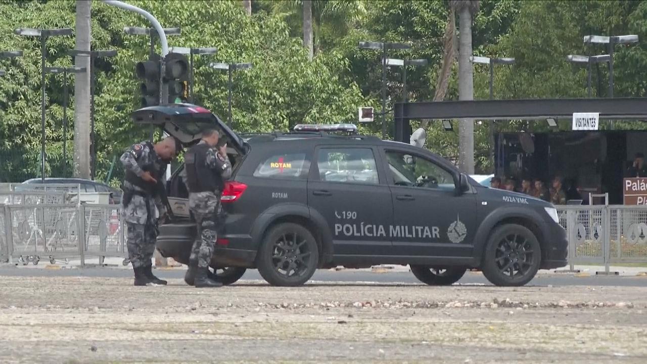 Security heightened in Brazil ahead of more protests - CGTN