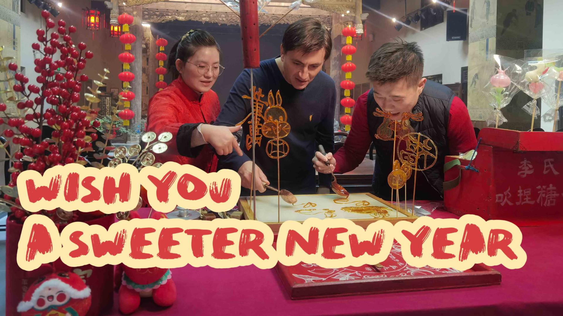 Sugar painting master's wish for a sweeter new year - CGTN