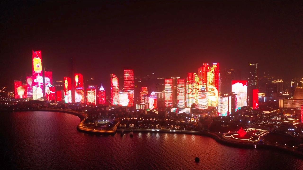 Spectacular light shows to celebrate Chinese New Year - CGTN