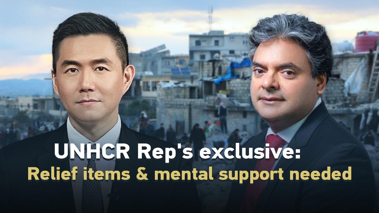 UNHCR Rep's exclusive: Relief items and mental support needed - CGTN