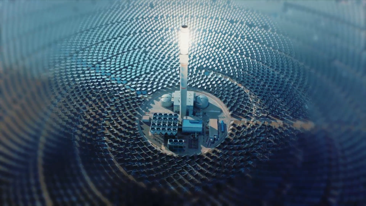 China's giant power-generating mirror - CGTN