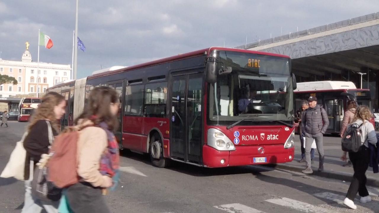 Italian public transit worker strikes disrupt urban commutes - CGTN
