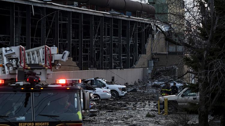 At least 14 injured after Ohio factory explosion - CGTN
