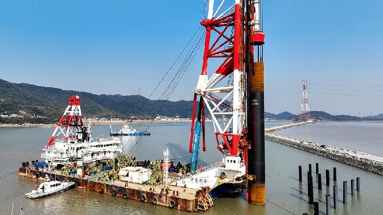 Construction starts on bridge linking Zhoushan island with Ningbo - CGTN