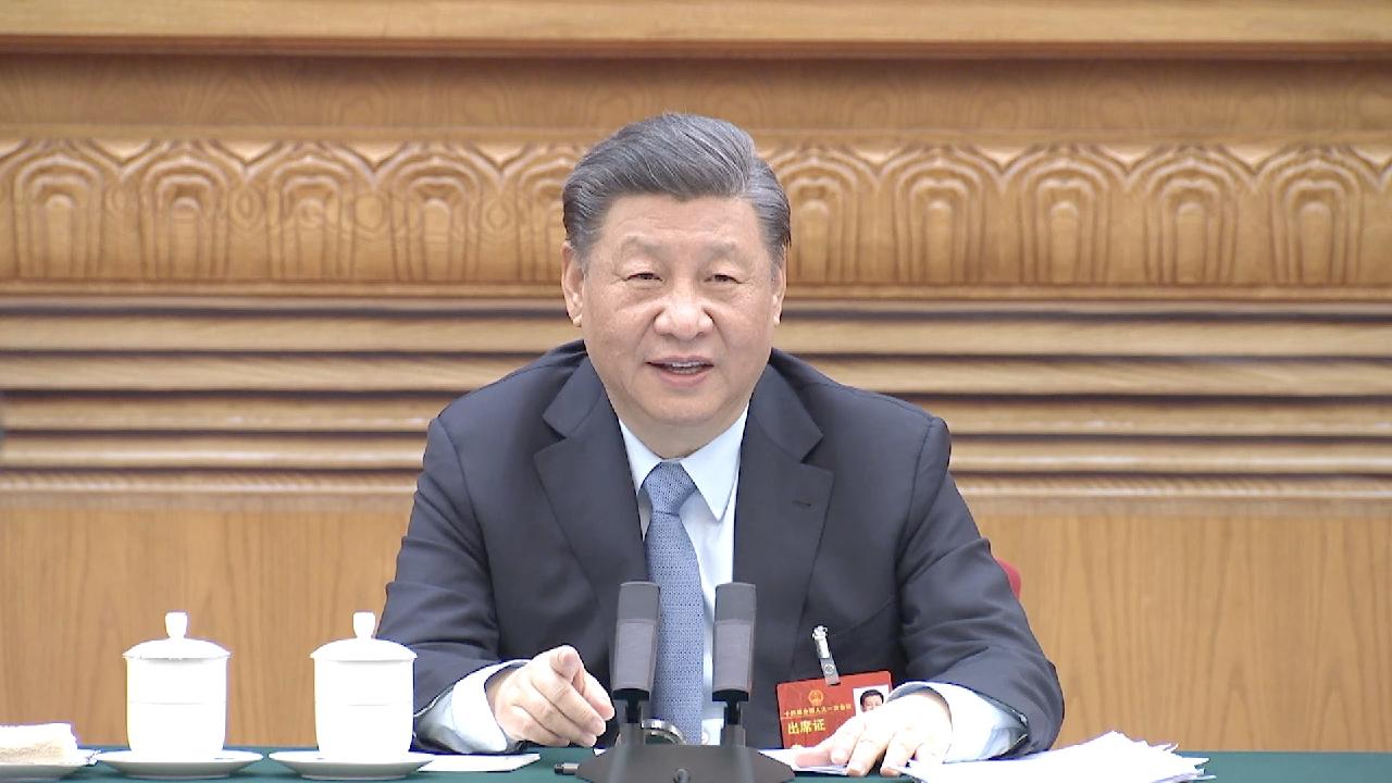 Xi attends deliberation of Jiangsu delegation at legislative session - CGTN