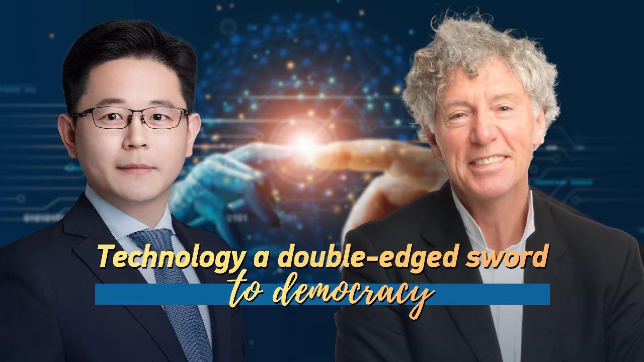 Technology a double-edged sword to democracy - CGTN