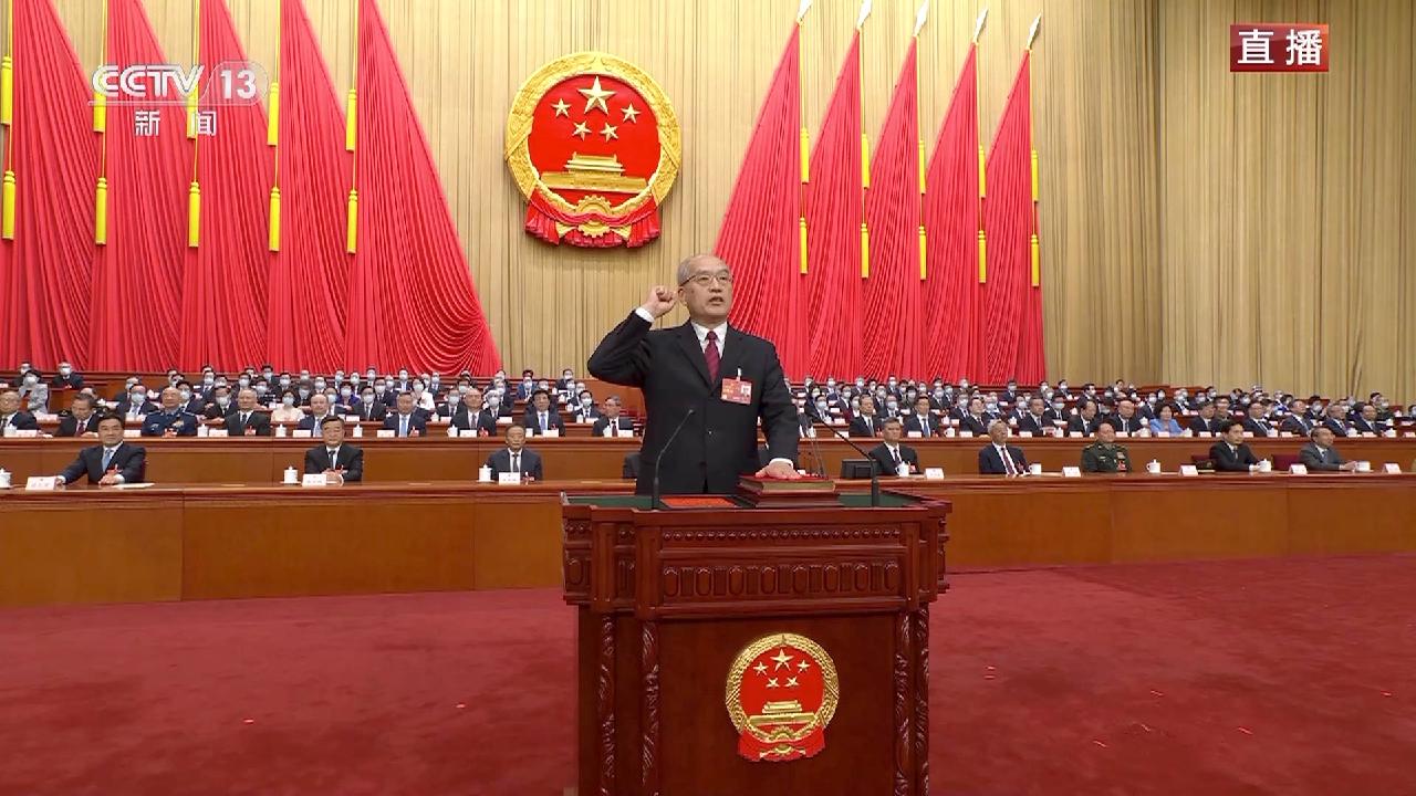 Zhang Jun elected China's Supreme People's Court president - CGTN