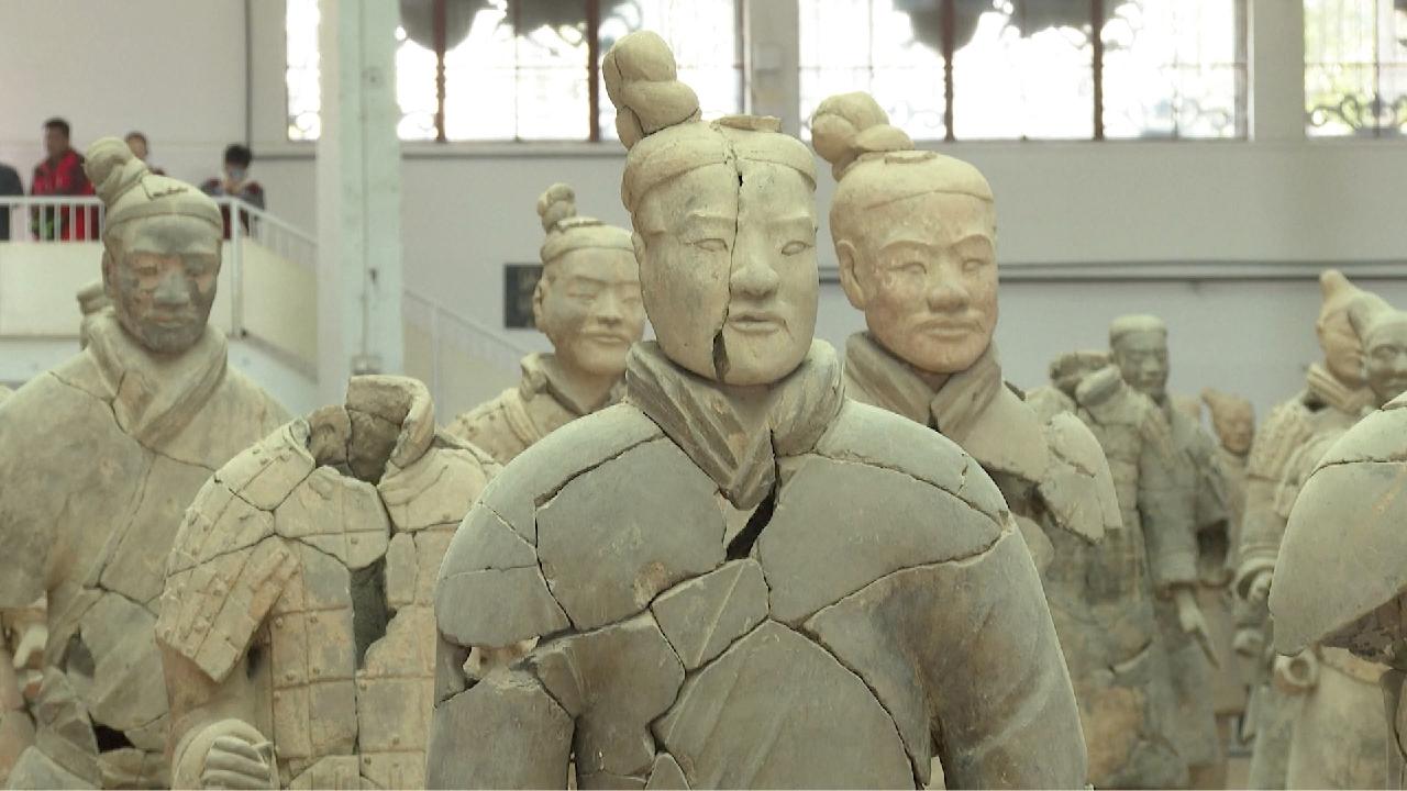 New discoveries made about terracotta warrior formation in NW China - CGTN