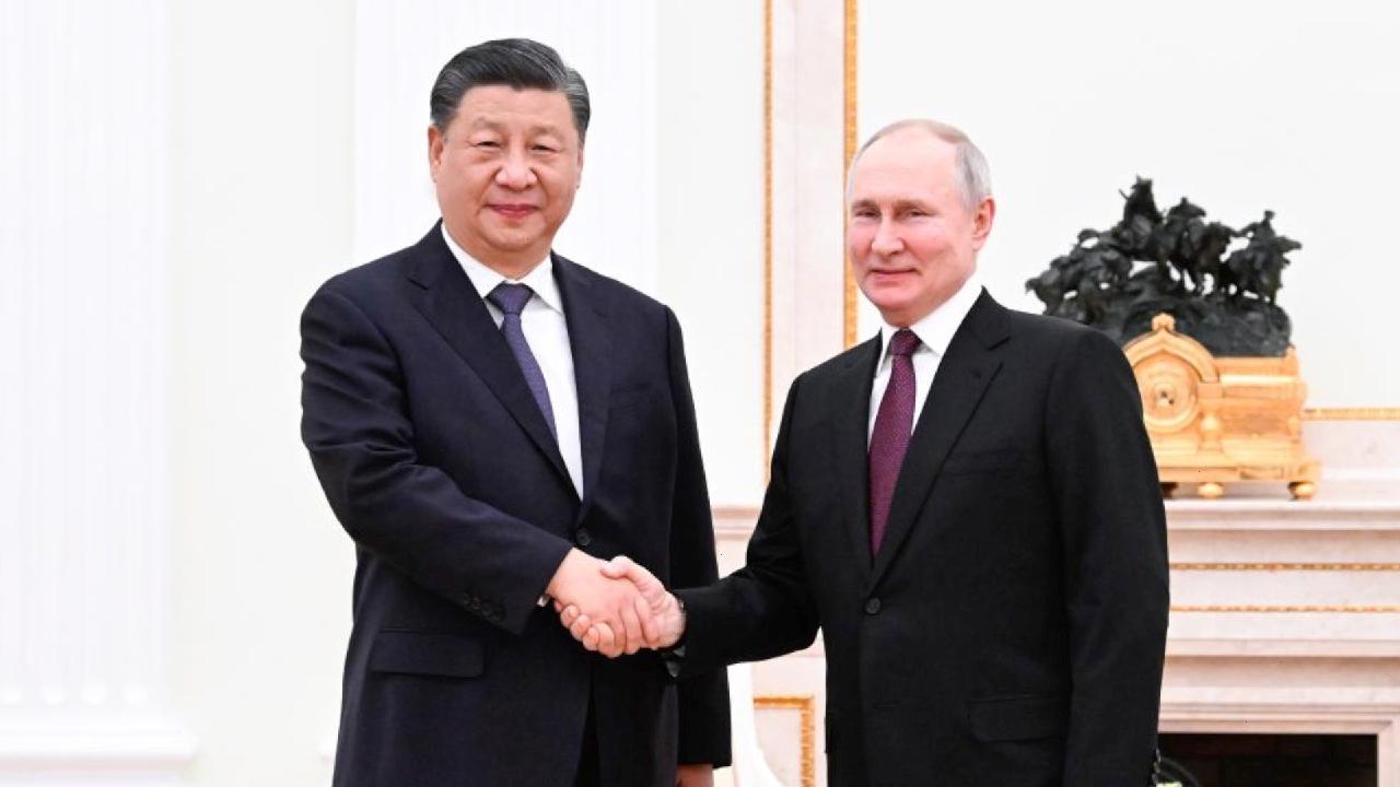 Chinese President Xi Jinping meets Russian President Putin in Moscow - CGTN