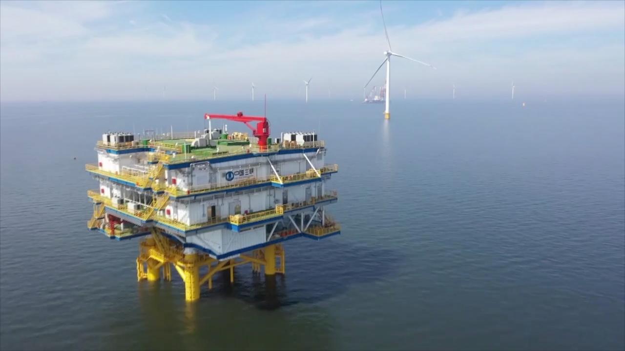 China accelerates offshore wind project construction for green power - CGTN