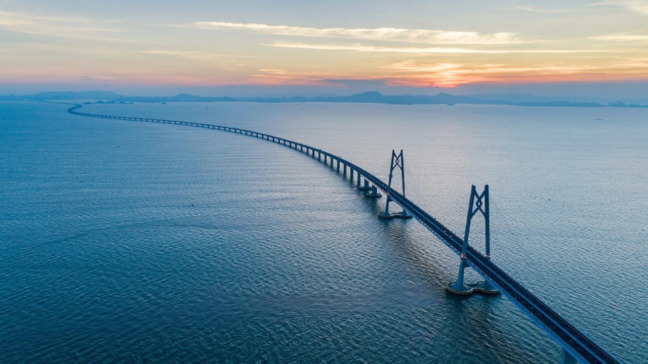 Hong Kong-Zhuhai-Macao Bridge passes national completion acceptance - CGTN