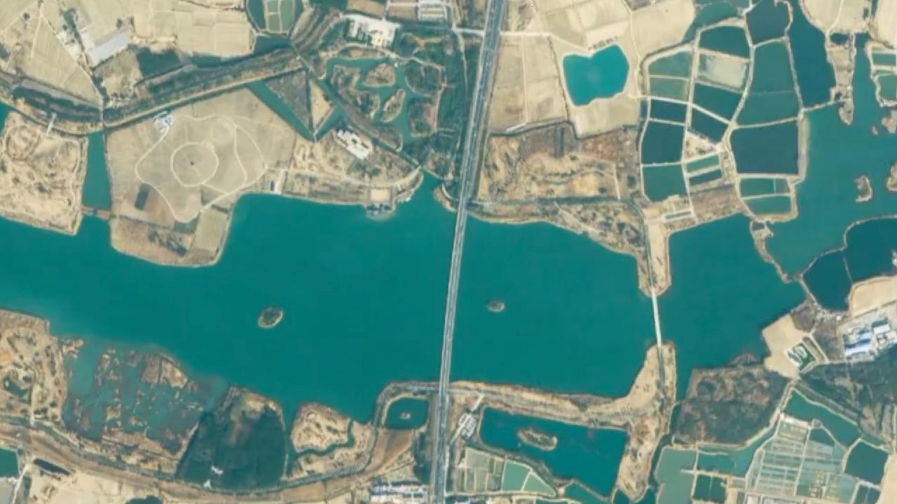 View China's wetlands from 400,000 meters above - CGTN