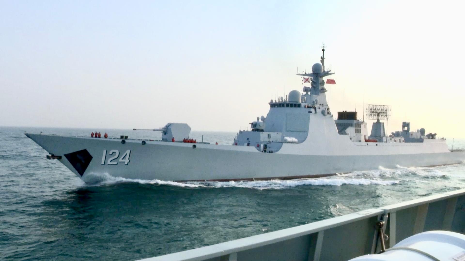 Inside the PLA naval destroyer Kaifeng - CGTN