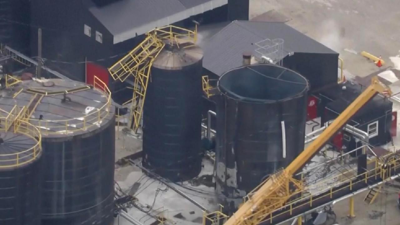 1 dead in blast at Illinois petroleum plant - CGTN