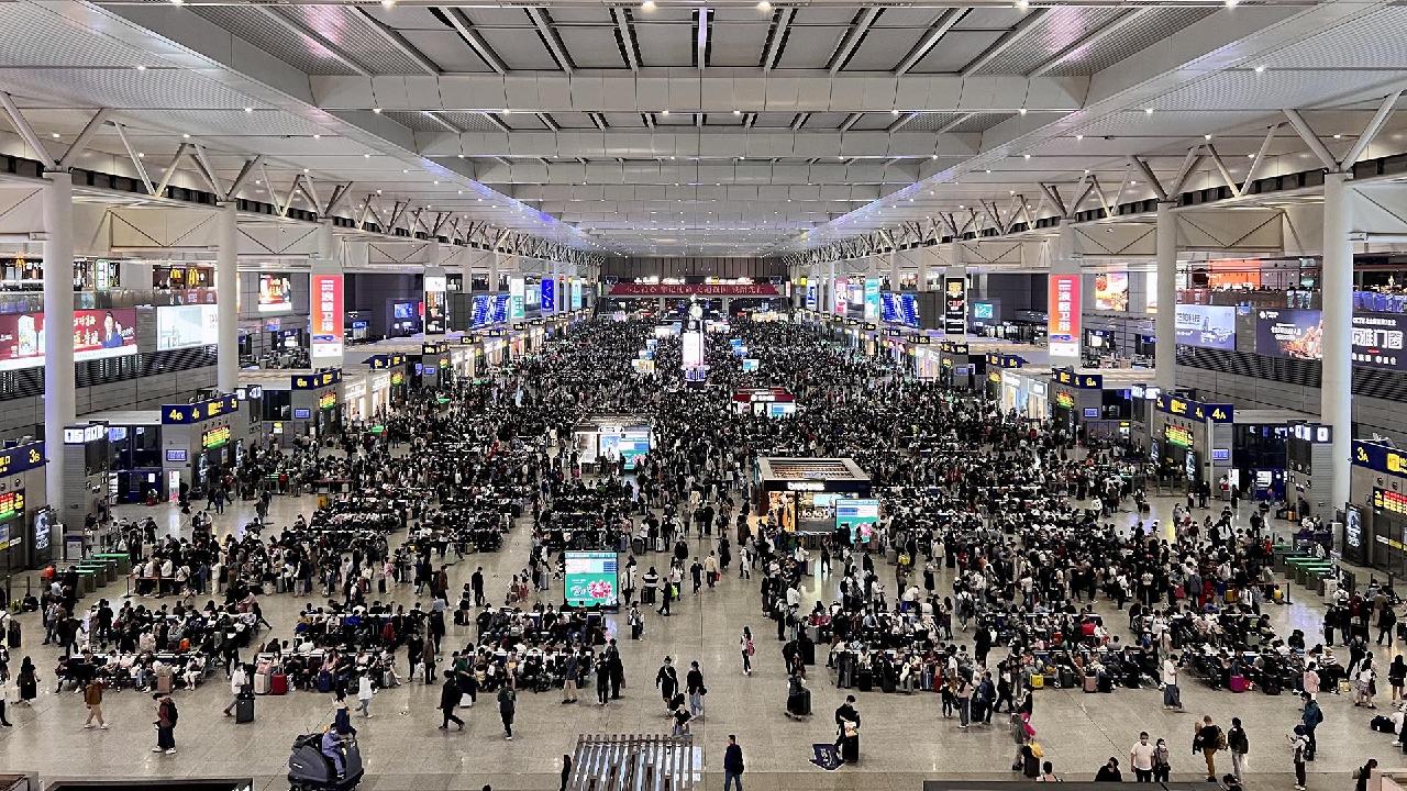 1.2 million passengers expected to enter, exit China over Labor Day - CGTN