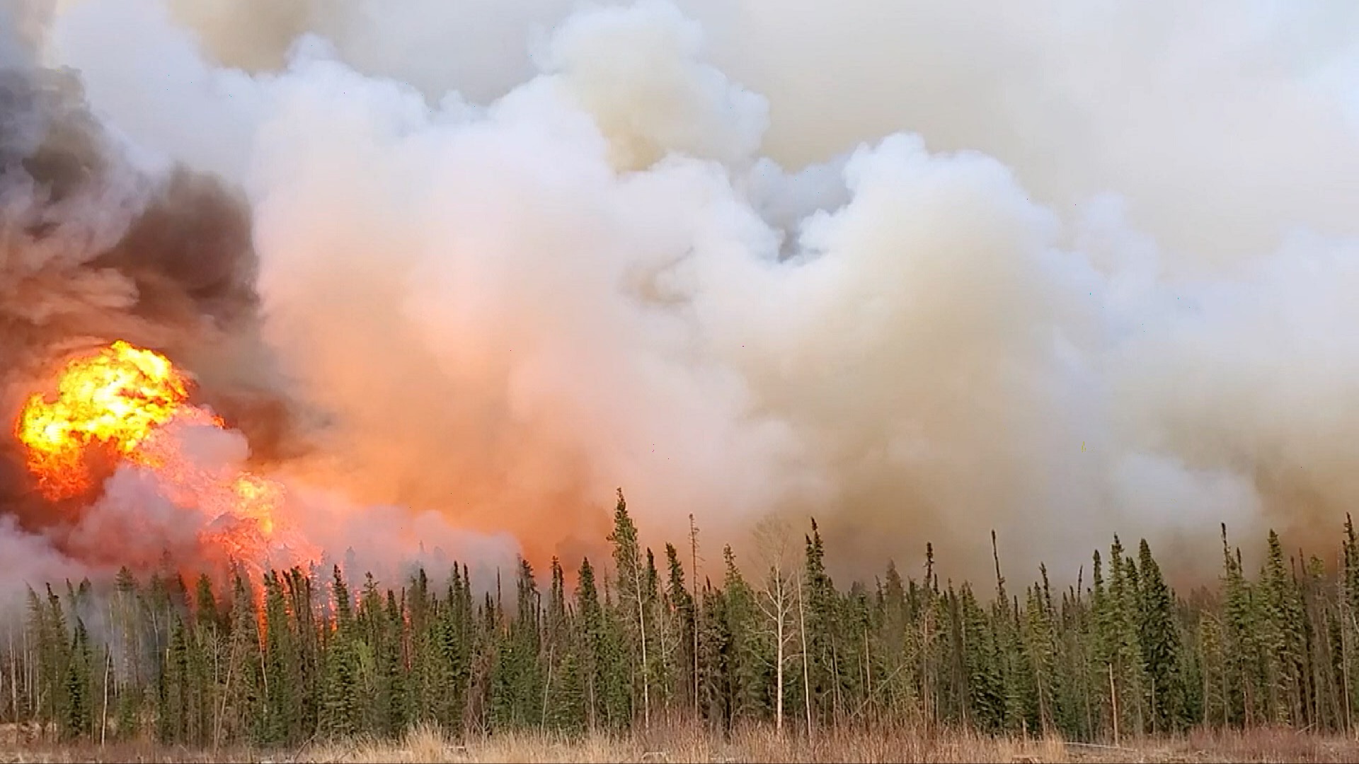State Of Emergency Declared In Canada s Alberta Due To Wildfires CGTN
