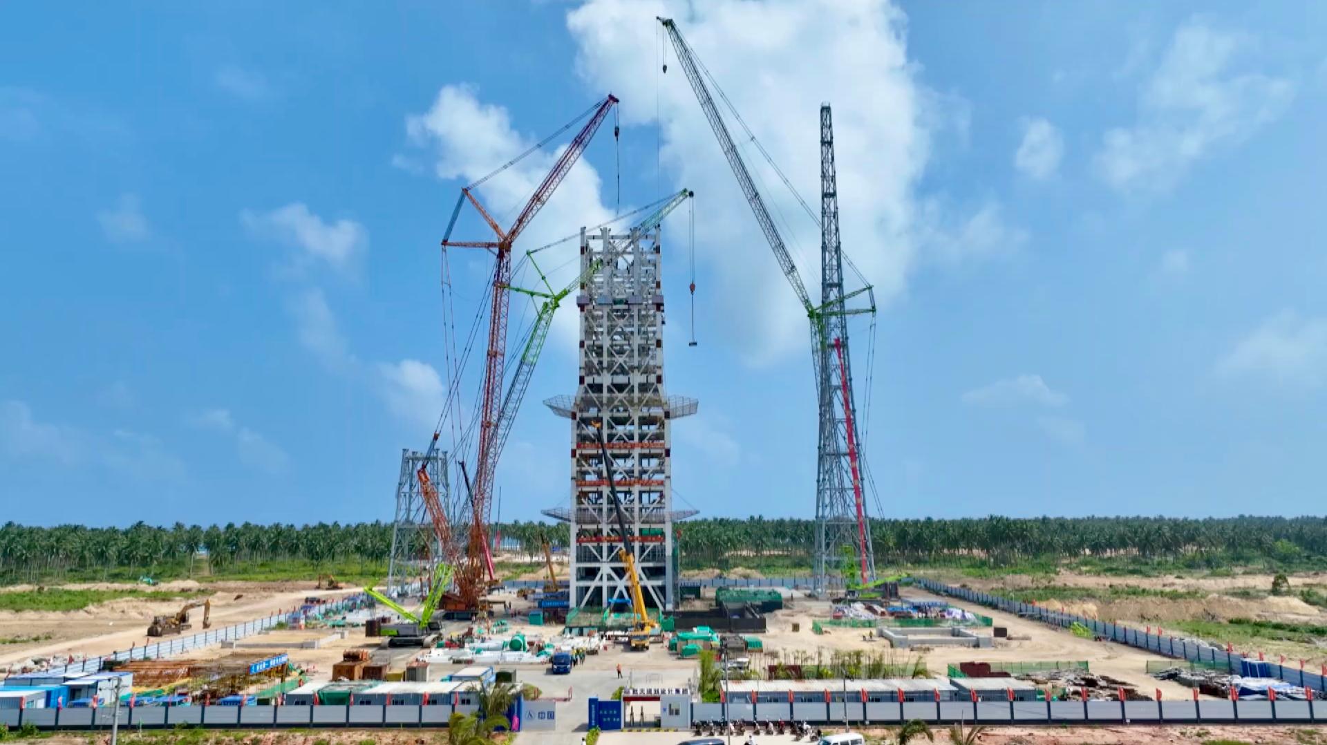 China's first commercial aerospace launch site under construction - CGTN
