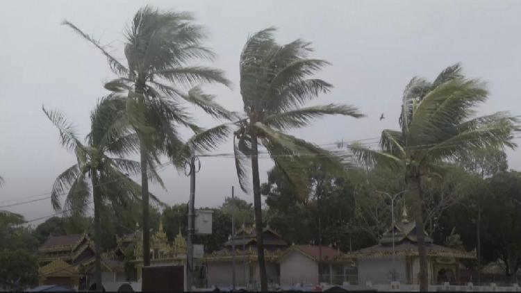 Cyclone Mocha makes landfall in Myanmar - CGTN