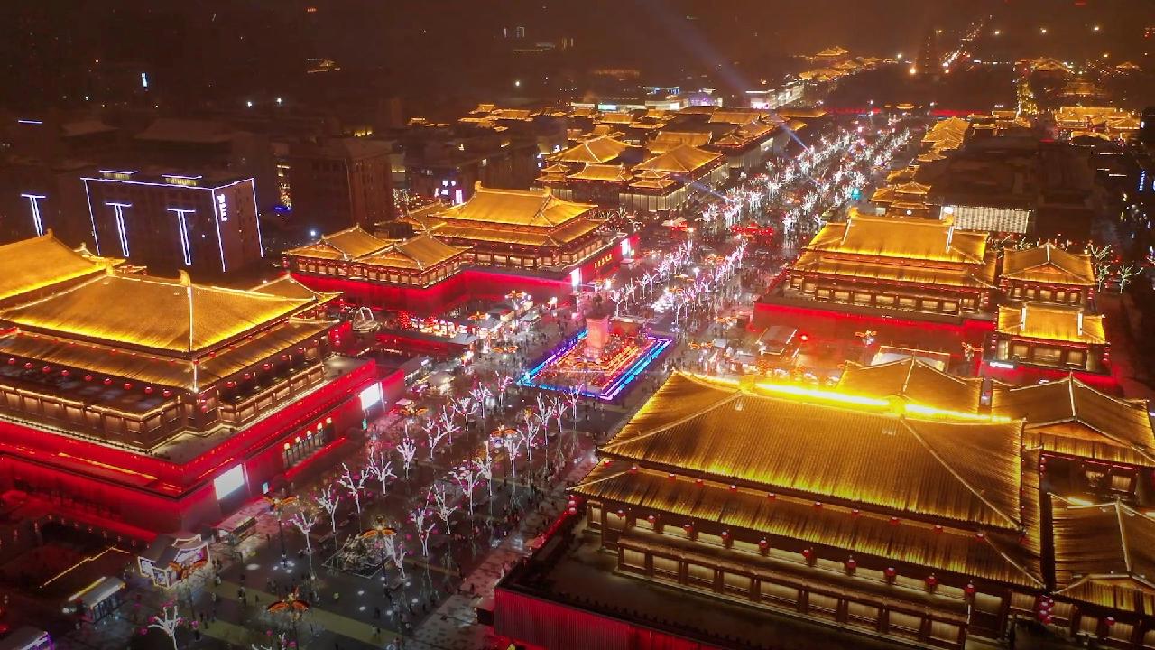 The landmark of the ancient capital Xian: Datang Everbright City - CGTN