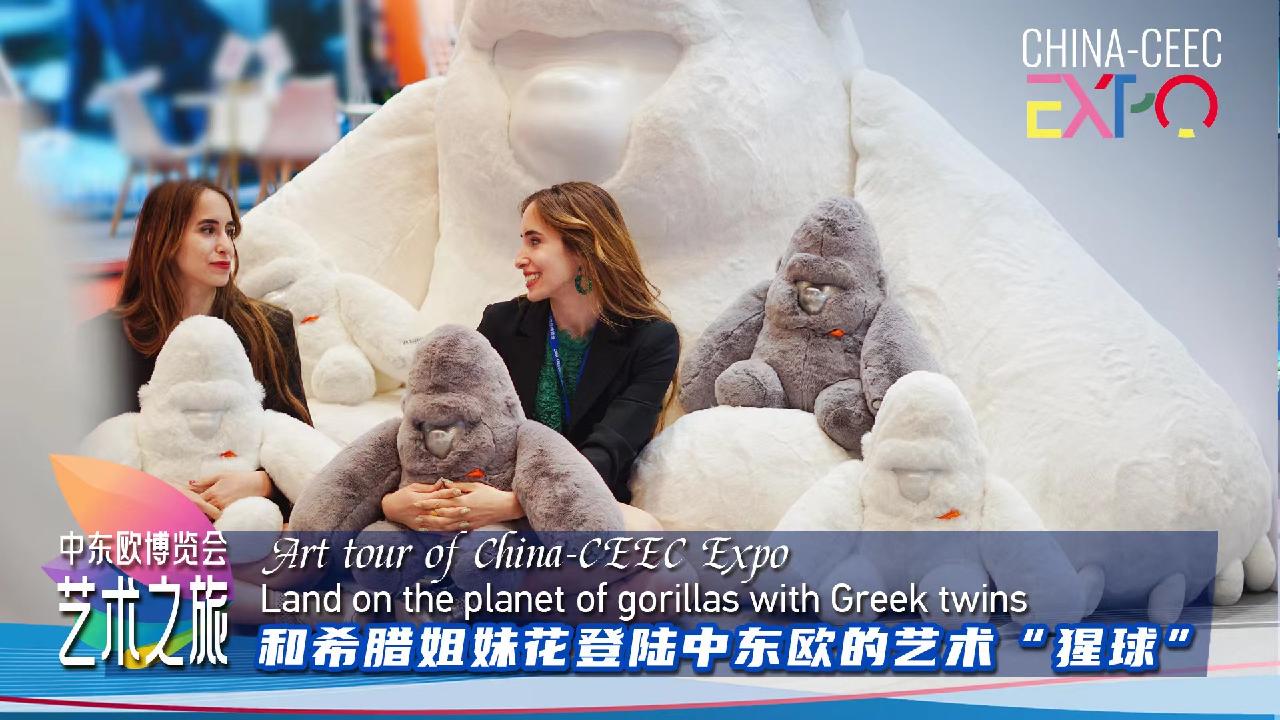 Land on the planet of gorillas with Greek twins - CGTN