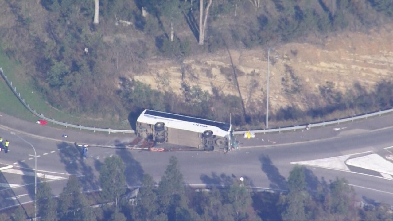At least 10 killed in bus accident in Australia - CGTN